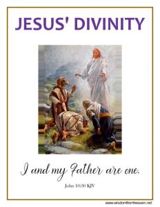 Jesus' Divinity - WISDOM FROM HEAVEN