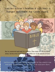 Who Is a True Christian? - WISDOM FROM HEAVEN
